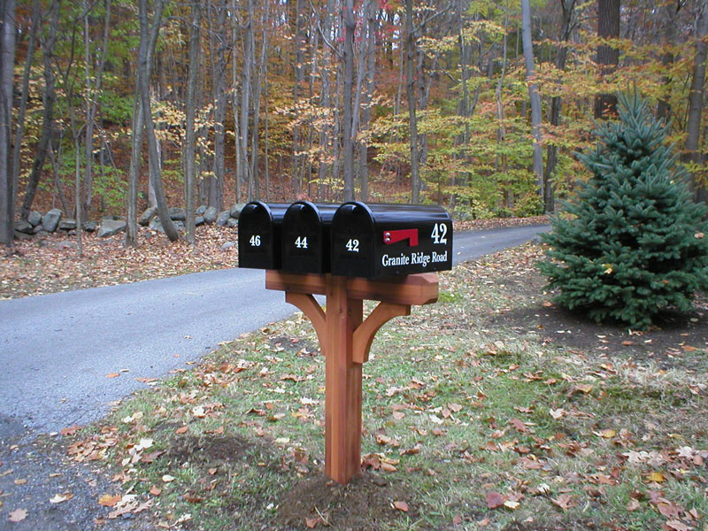 Cedar "Triple" Posts : Cedar Triple Post