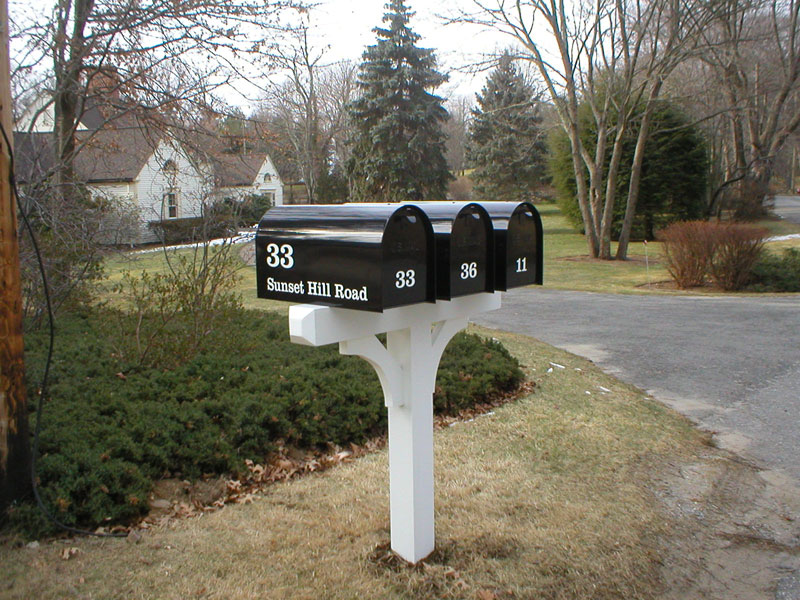 Cedar "Triple" Posts : Cedar Triple Post